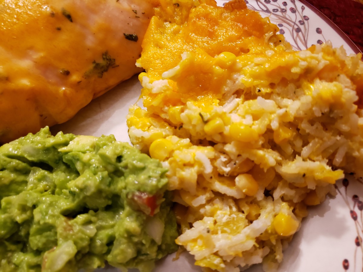 Green Chile Cheese Rice Casserole – Grammy Cooks